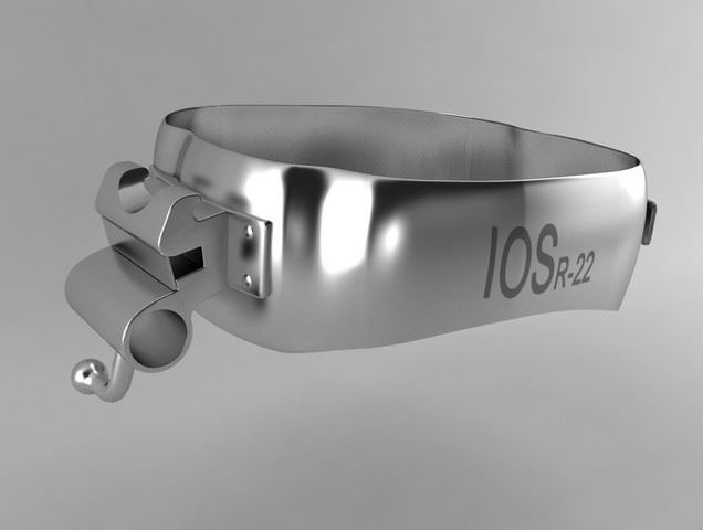 IOS Ortho. Molar Band Double HG w/ cleat Roth 0.018 LR35 - Piece